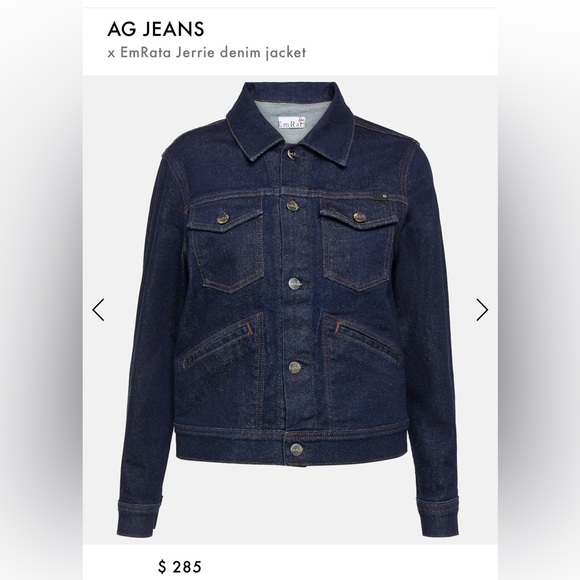 Ag Adriano Goldschmied | Jackets & Coats | Emrat X Ag Jeans Denim ...